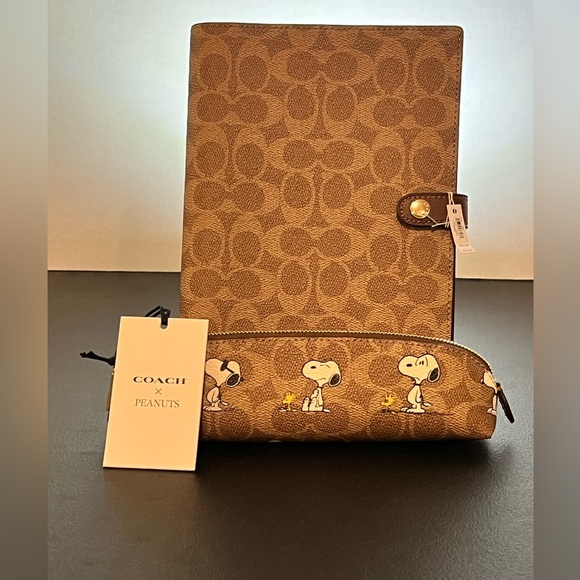 Coach | Accessories | Coach Notebook With Snoopy Print Coach X Peanuts ...